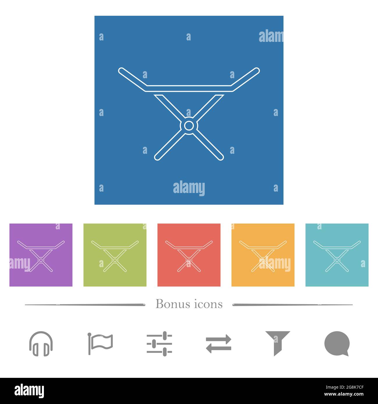 Collapsible clothes dryer rack flat white icons in square backgrounds ...