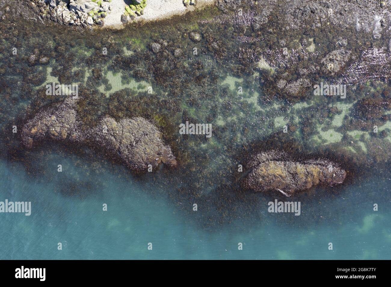 Aerial beautiful shot rock formations hi-res stock photography and ...