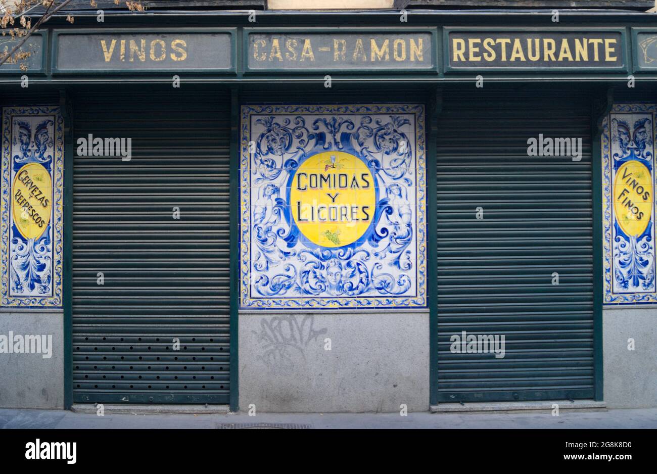 Typical spanish cafe hi-res stock photography and images - Alamy