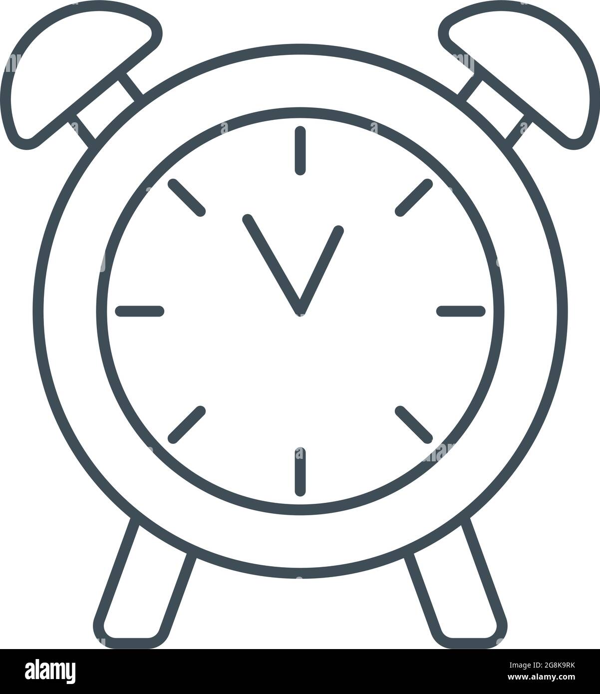 clock silhouette icon Stock Vector Image & Art - Alamy