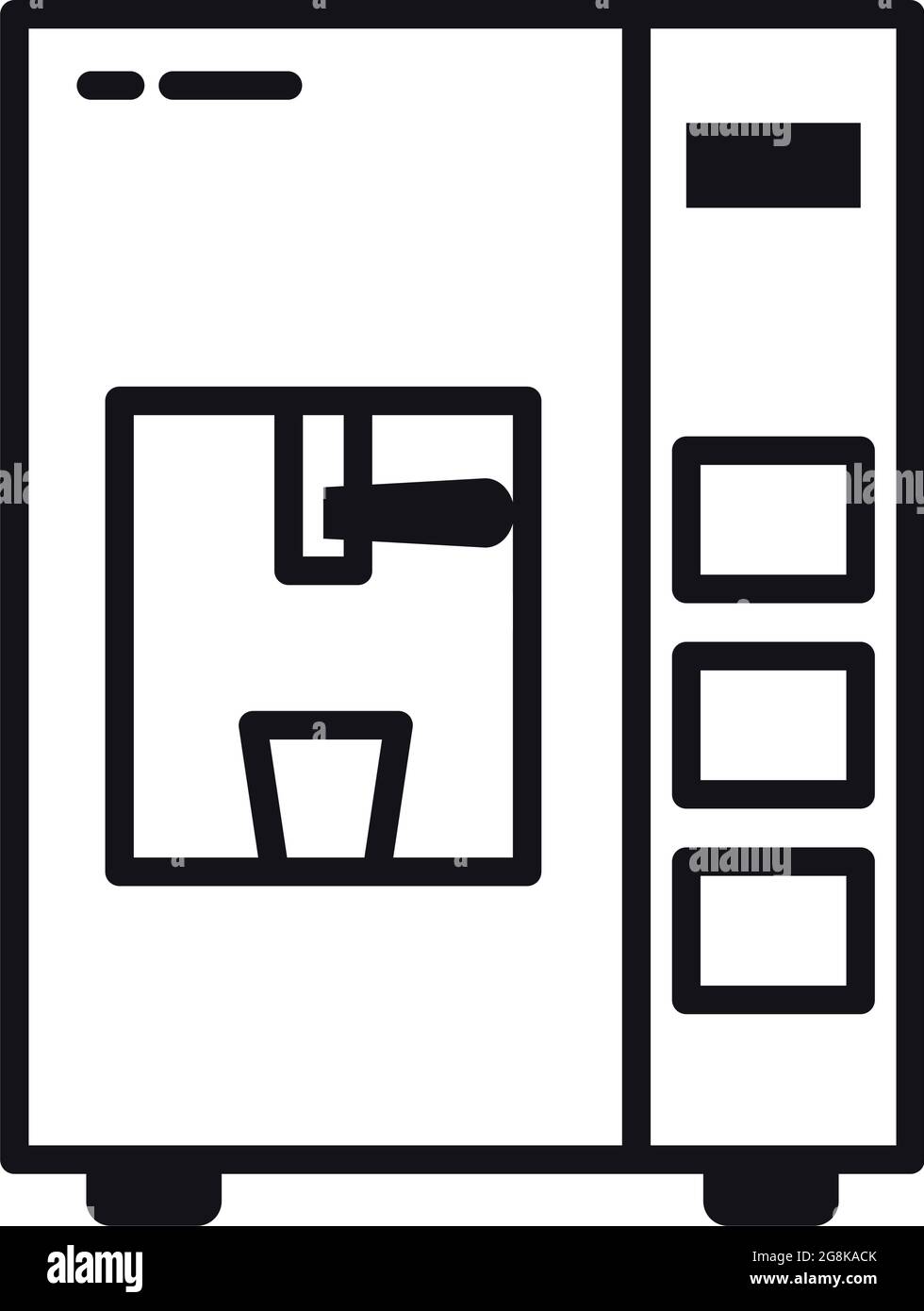 Vending machine fresh food Stock Vector Images - Alamy