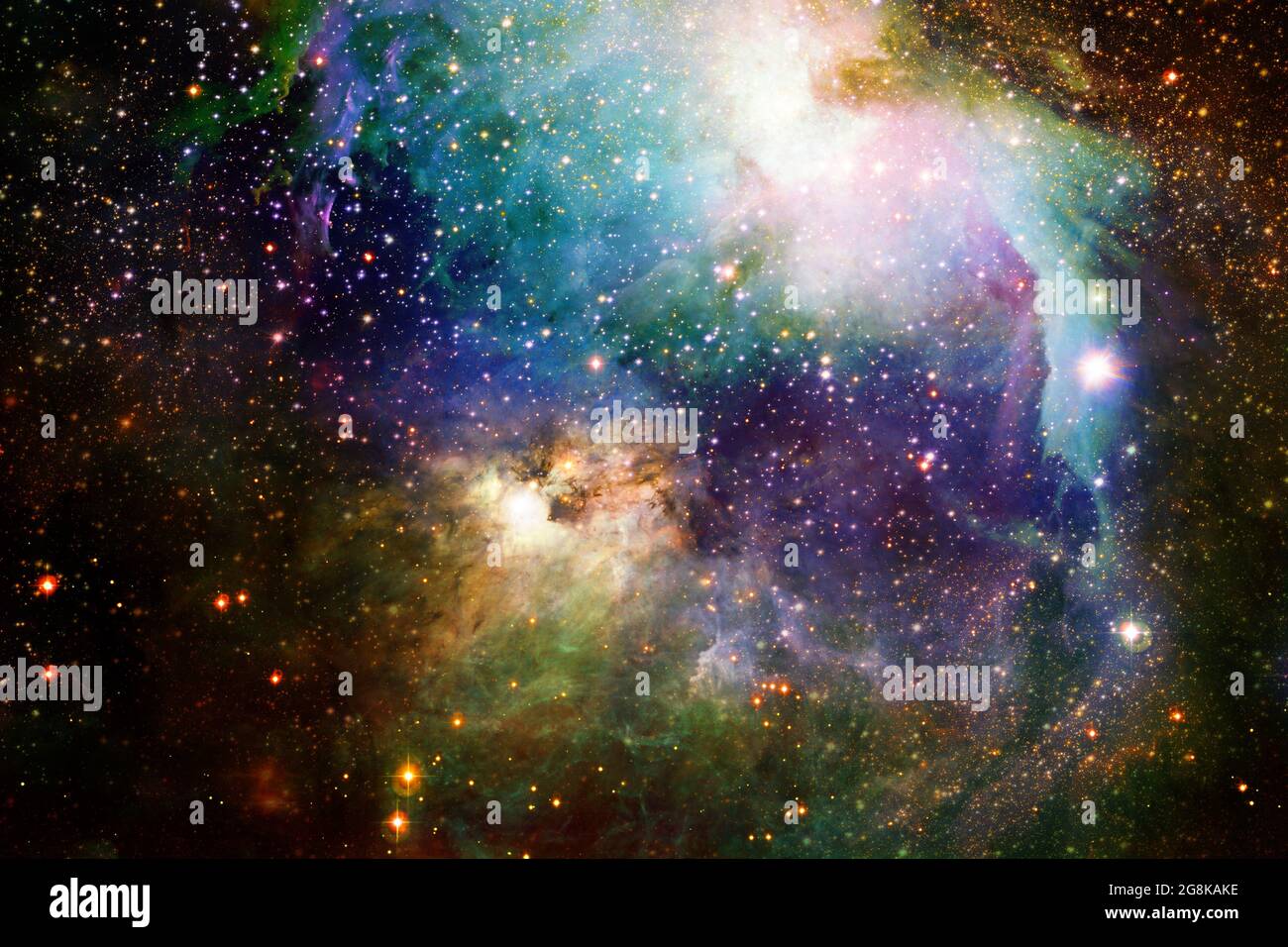 Outer space. Science fiction cosmos. Elements of this image furnished ...