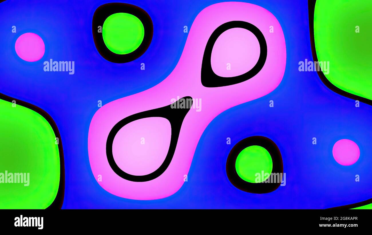 Abstract colorful psychedelic graphics background Stock Photo - Alamy