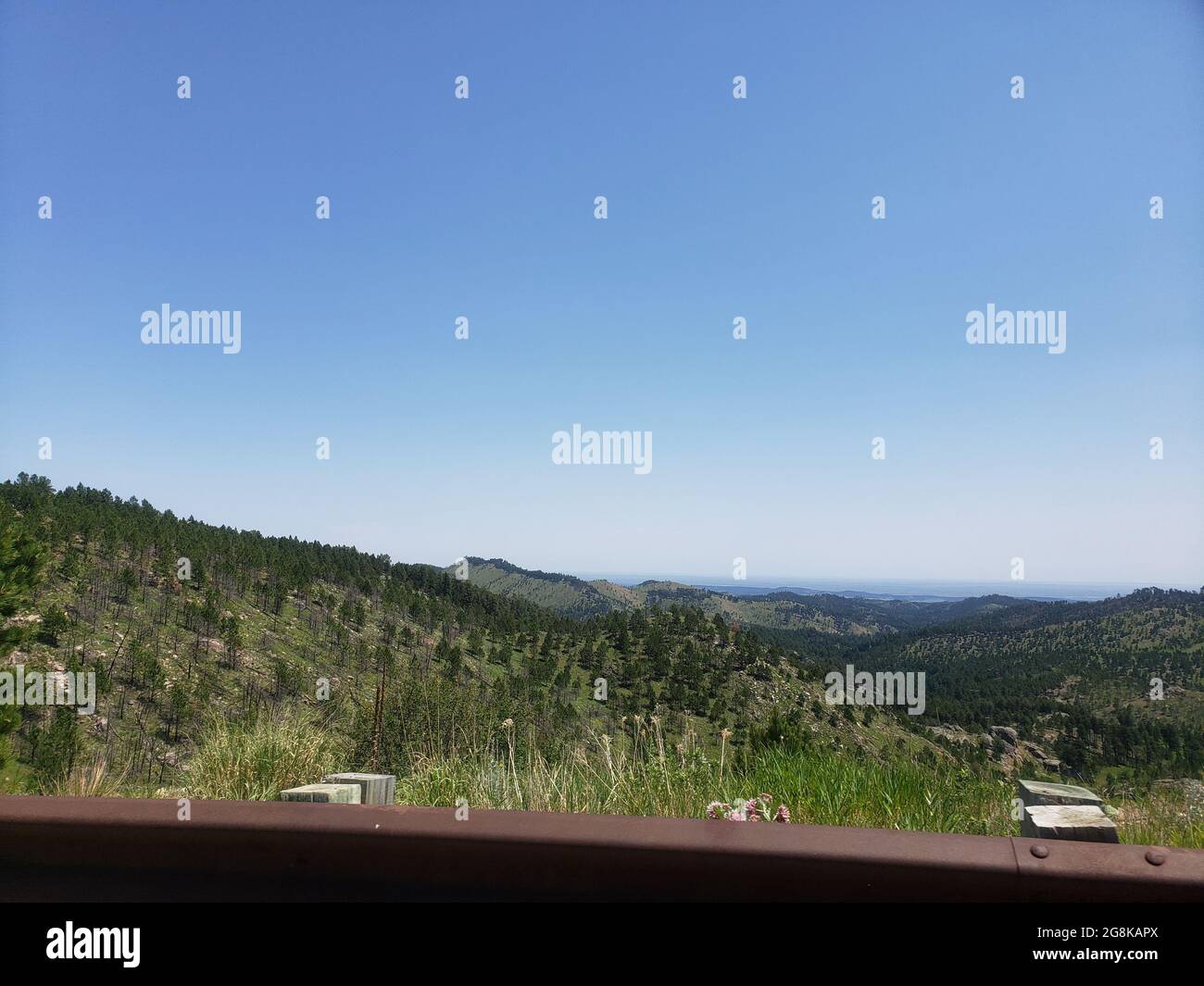 Heddy Draw Overlook, Custer State Park, South Dakota Stock Photo - Alamy