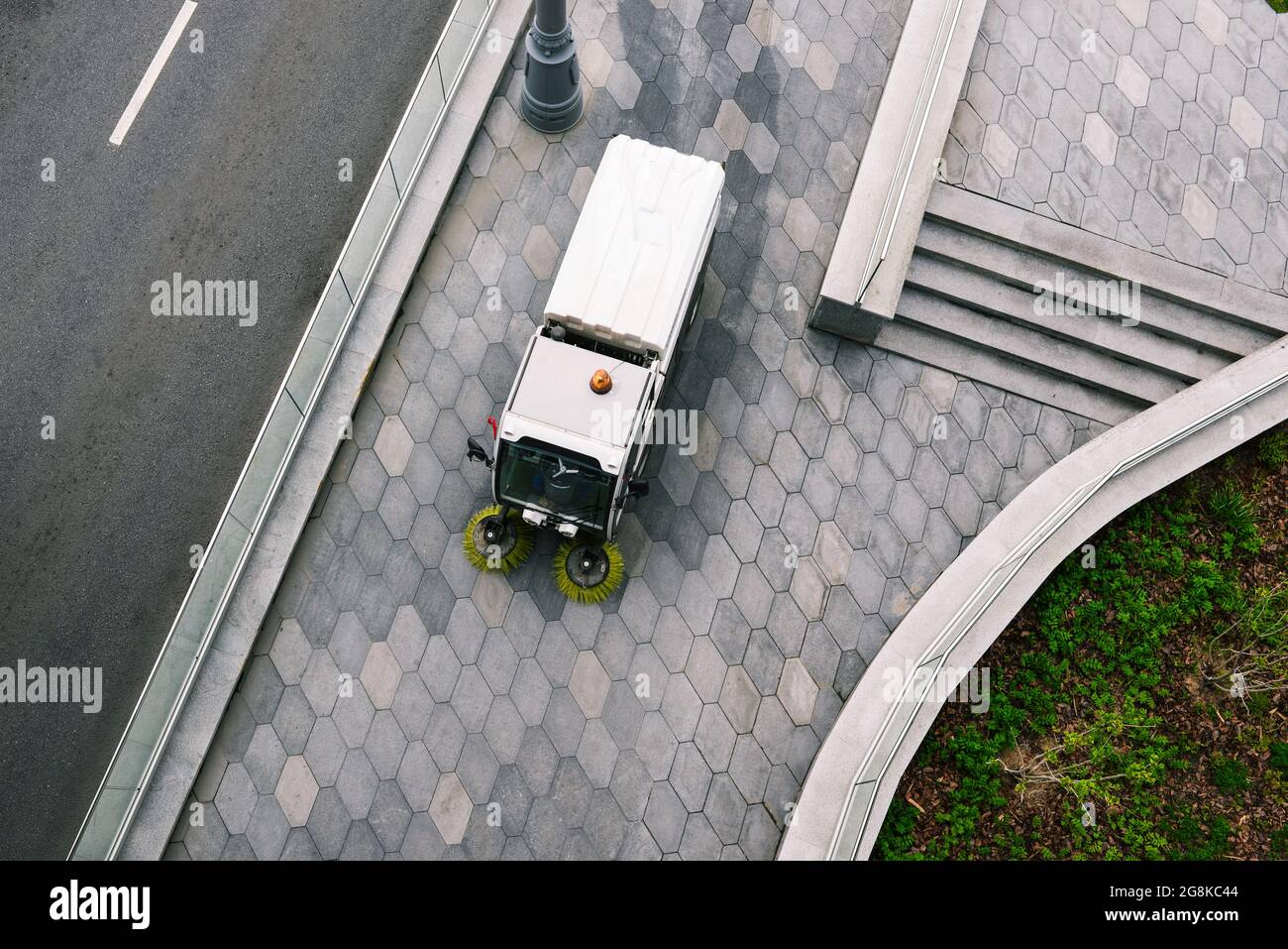 Paving pavement cleaner hi-res stock photography and images - Alamy