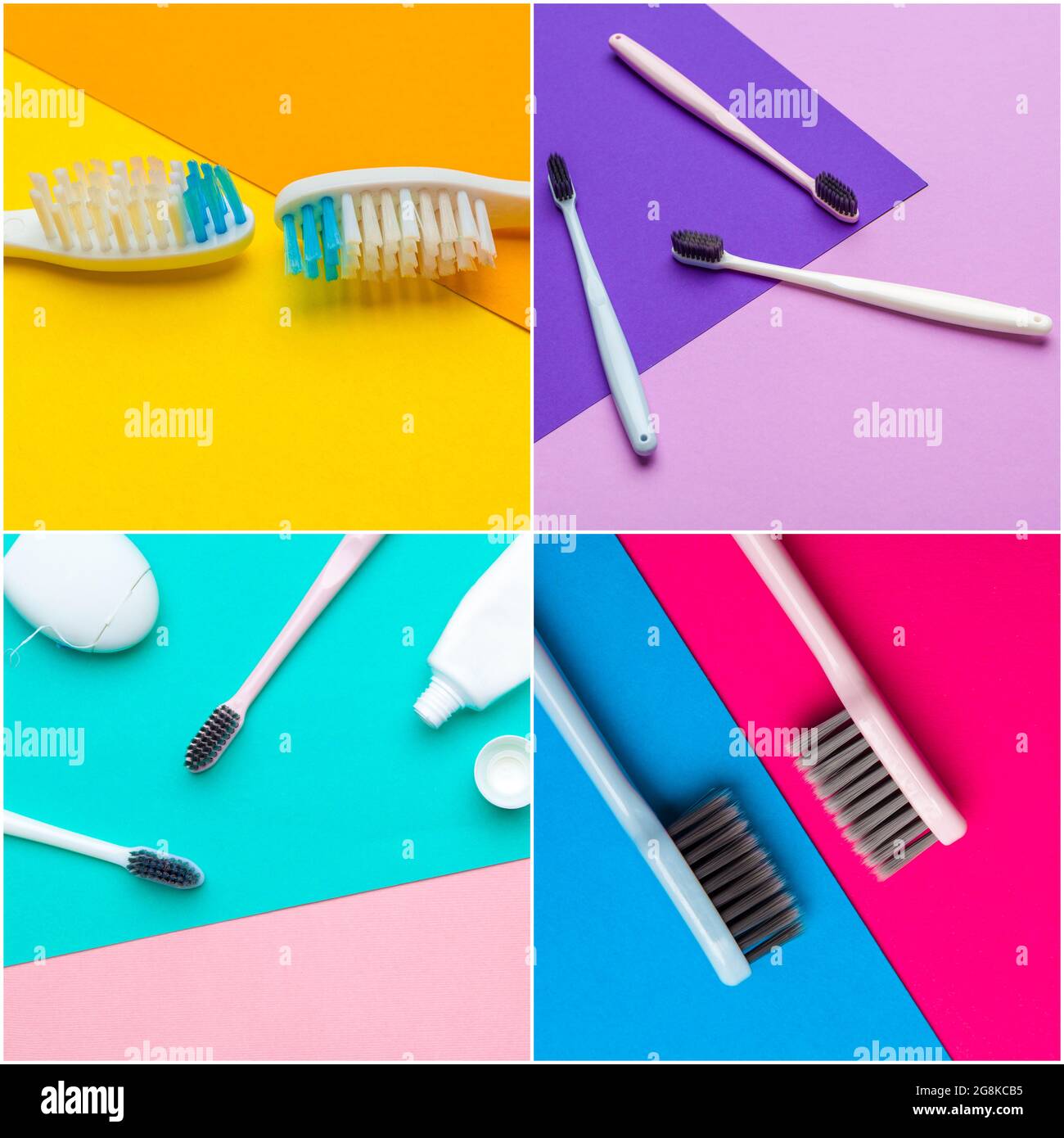 Health and ecology collage hi-res stock photography and images - Alamy