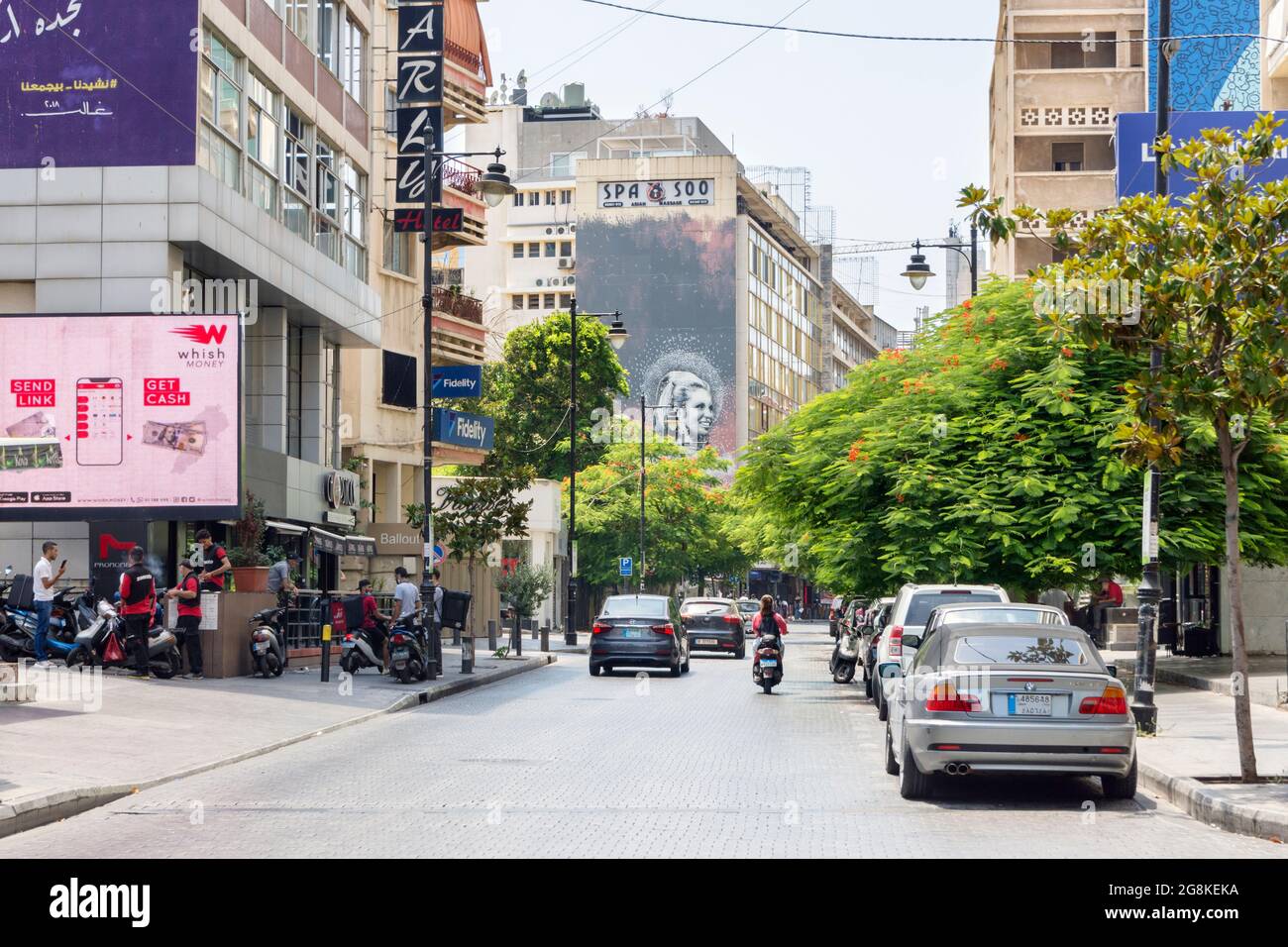 Hamra beirut lebanon hi-res stock photography and images - Alamy