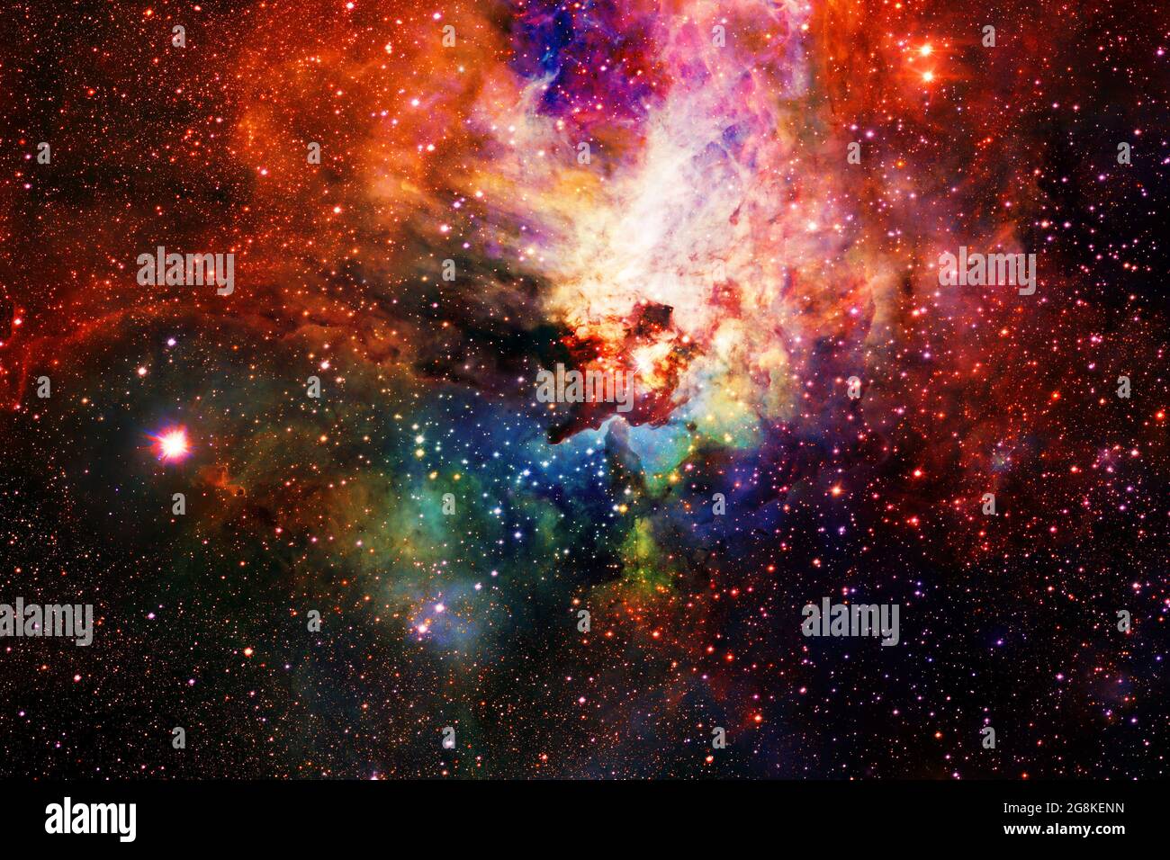 Outer space. Science fiction cosmos. Elements of this image furnished ...