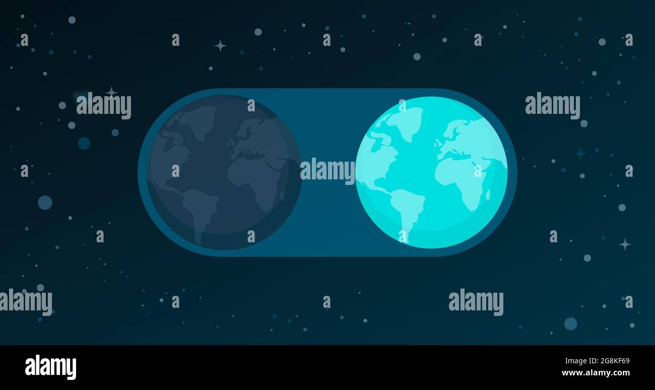 Earth space Stock Vector Images - Alamy