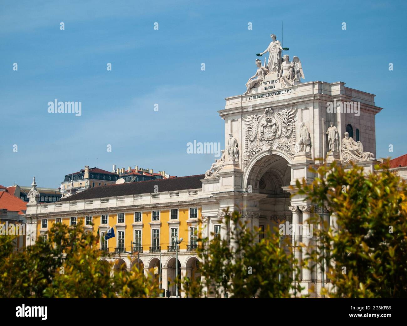 Arco de la rua augusta hi-res stock photography and images - Alamy