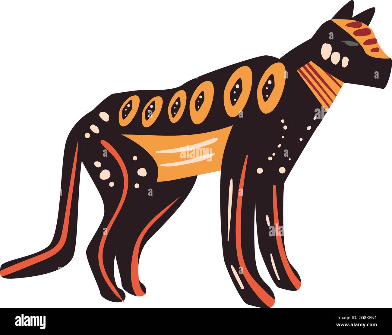 panther indigenous animal ethnicity icon Stock Vector Image & Art - Alamy