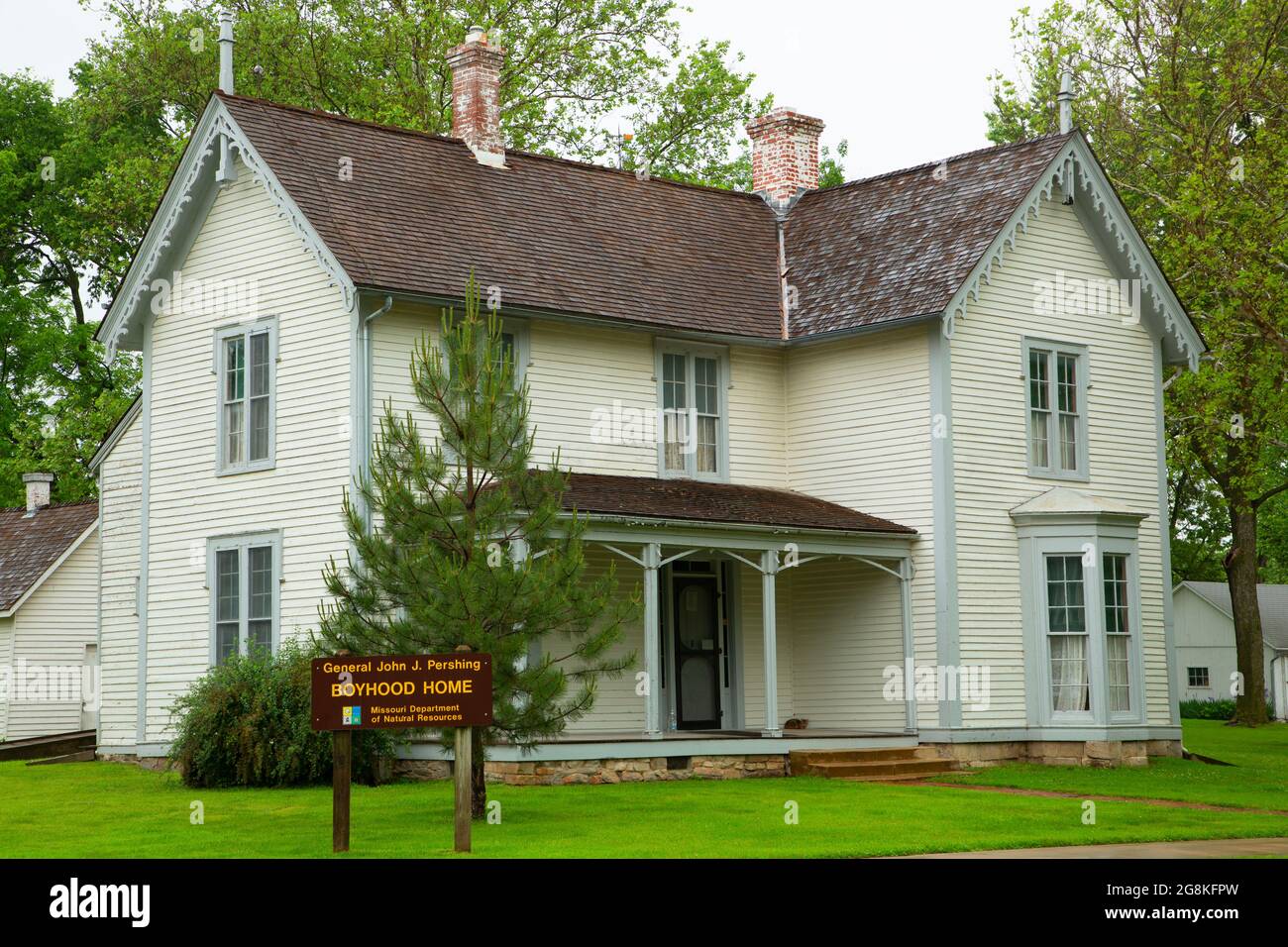 Pershing Boyhood Home, Gen. John J. Pershing Boyhood Home State ...