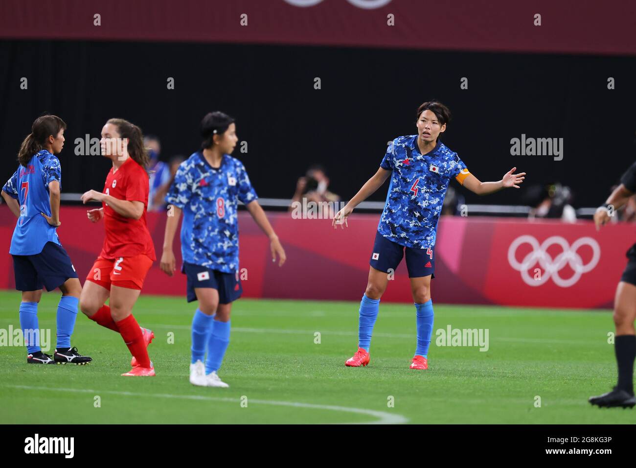 Hokkaido Japan 21st July 2021 Saki Kumagai Jpn Football Soccer
