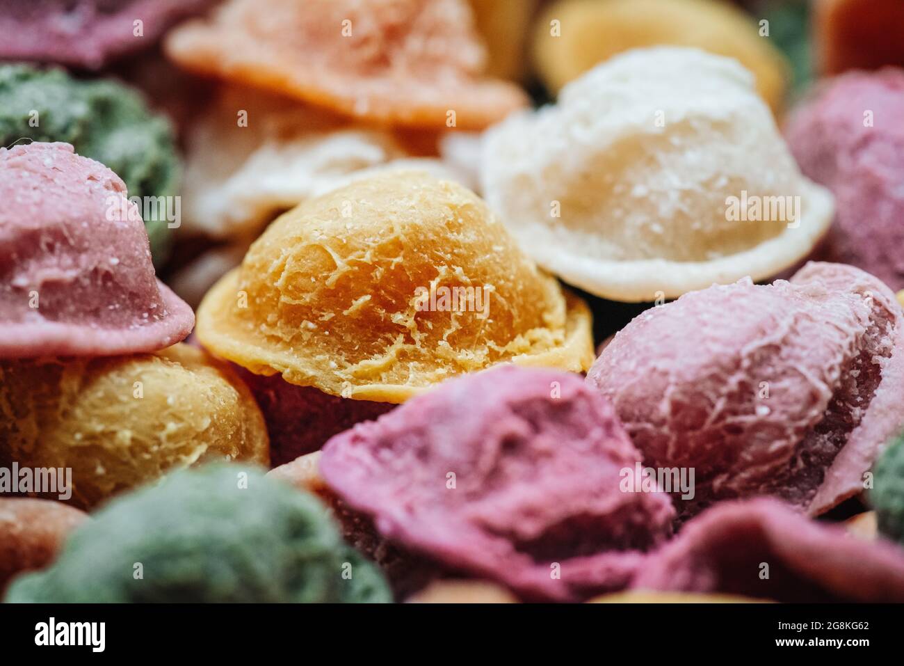 Hand made orecchiette pasta from Puglia, made with natural flavors like ...