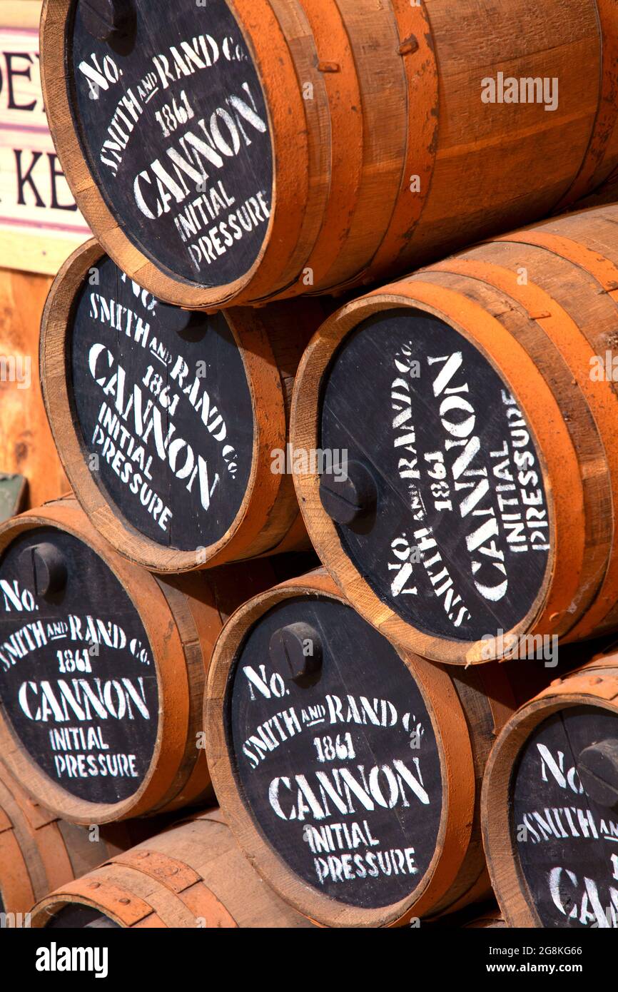 Powder Magazine display, Fort Kearny State Historic Park, Nebraska ...