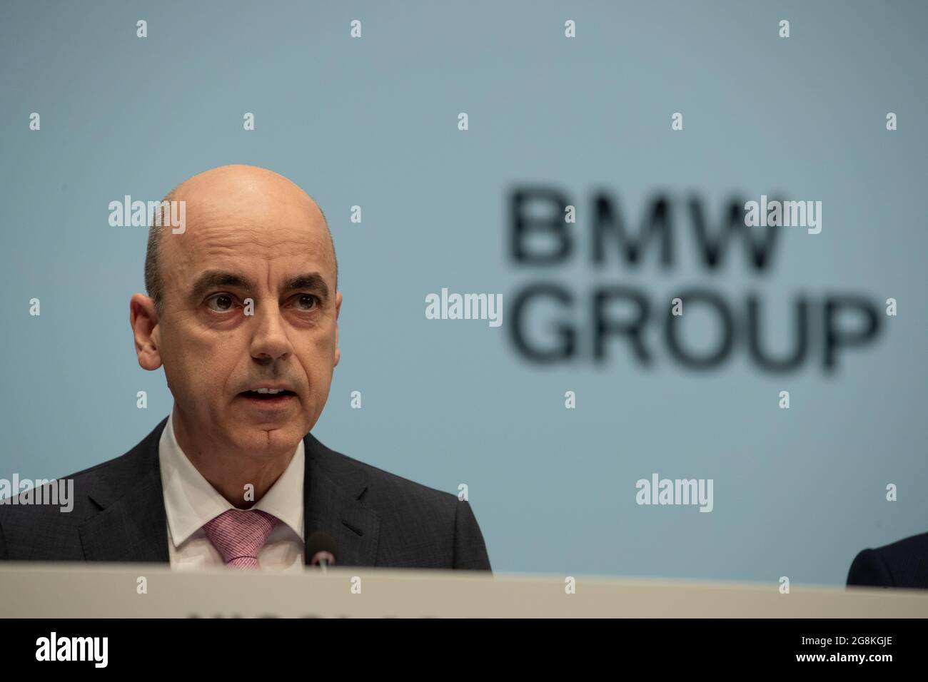 Munich, Germany. 20th Mar, 2019. BMW board member Nicolas Peter. The ...