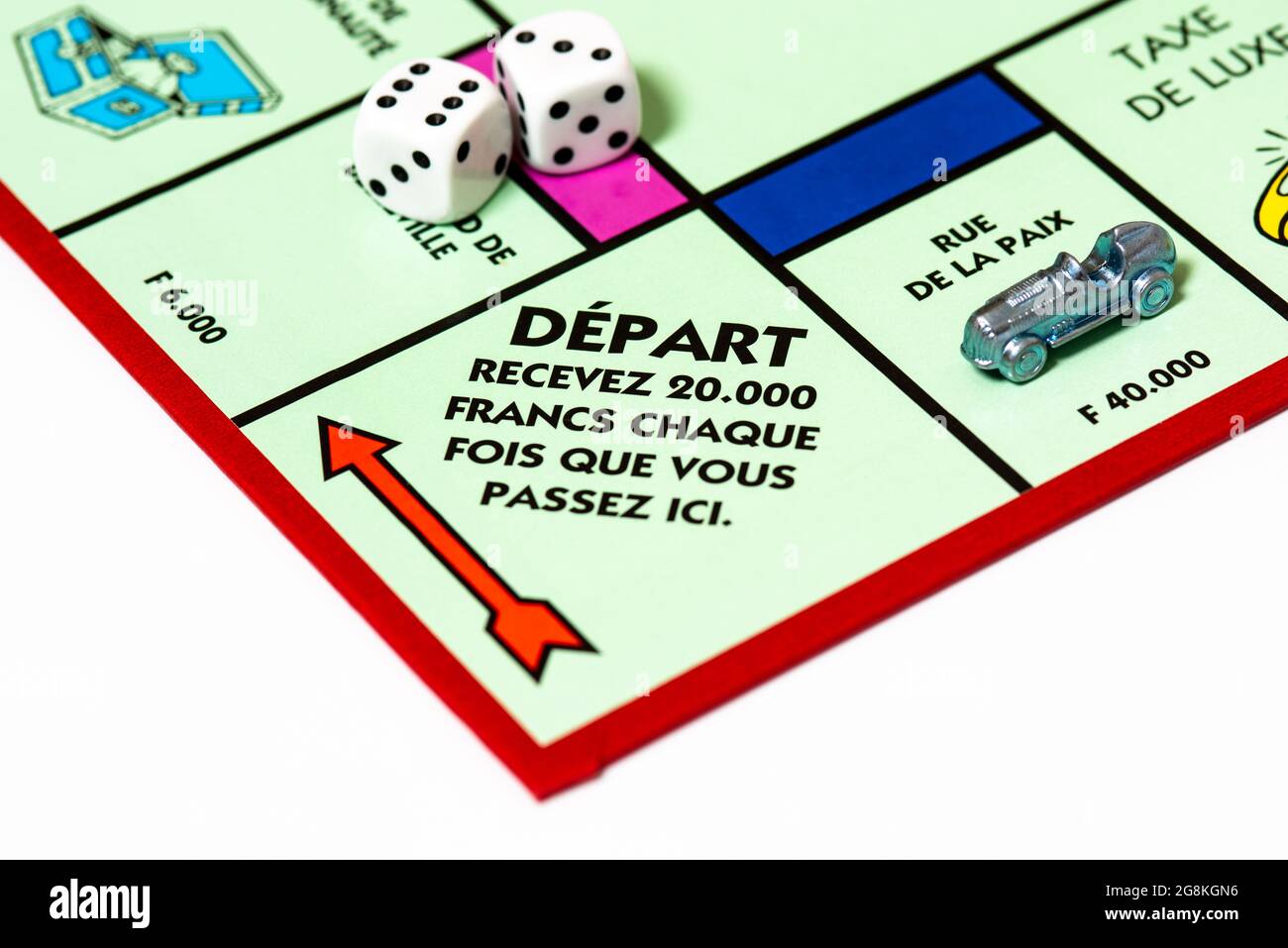 French monopoly board game hi-res stock photography and images - Alamy