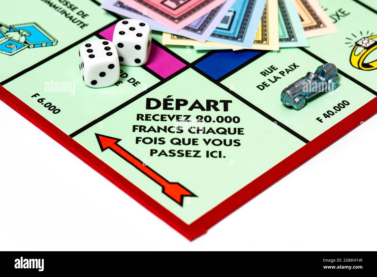 French monopoly board game hi-res stock photography and images - Alamy
