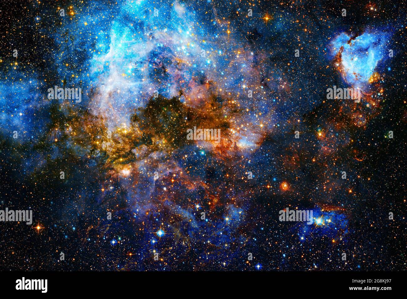 Outer space. Science fiction cosmos. Elements of this image furnished ...