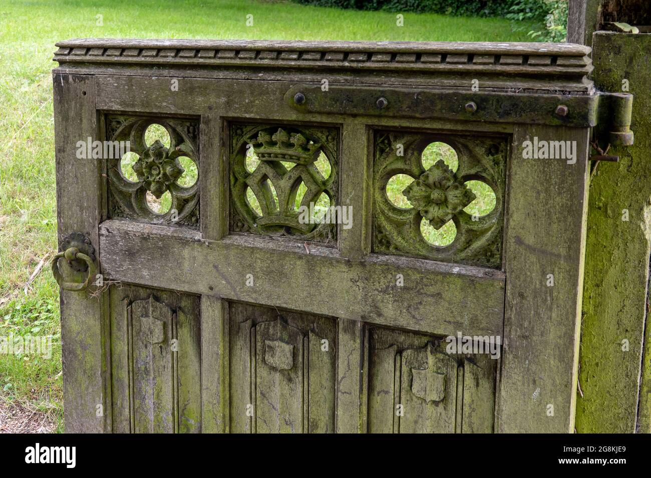 St Mary's Church Dennington Suffolk UK Stock Photo - Alamy