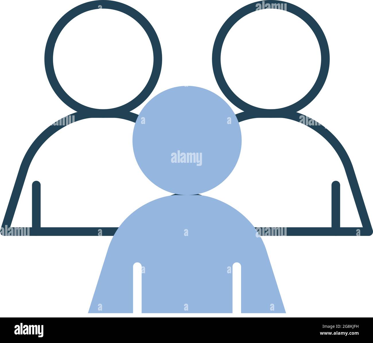 pictogram people icon on white background Stock Vector Image & Art - Alamy