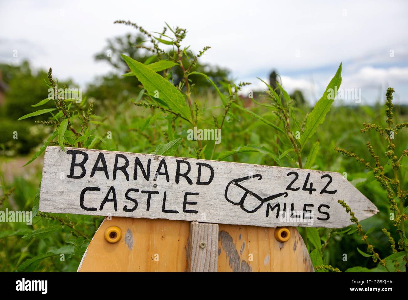 Barnard castle eye test hi-res stock photography and images - Alamy