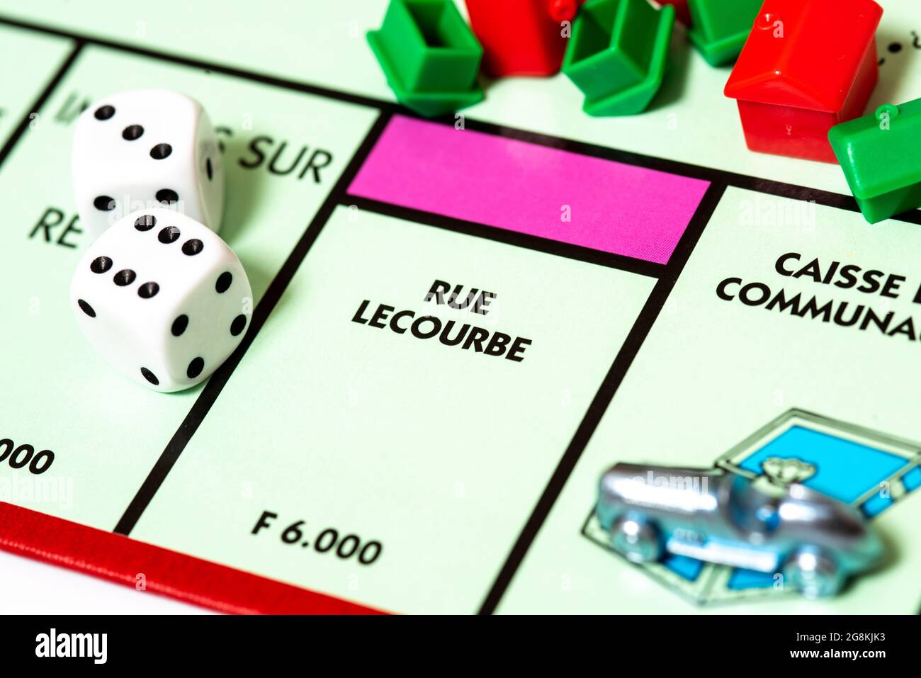 French monopoly board game hi-res stock photography and images - Alamy