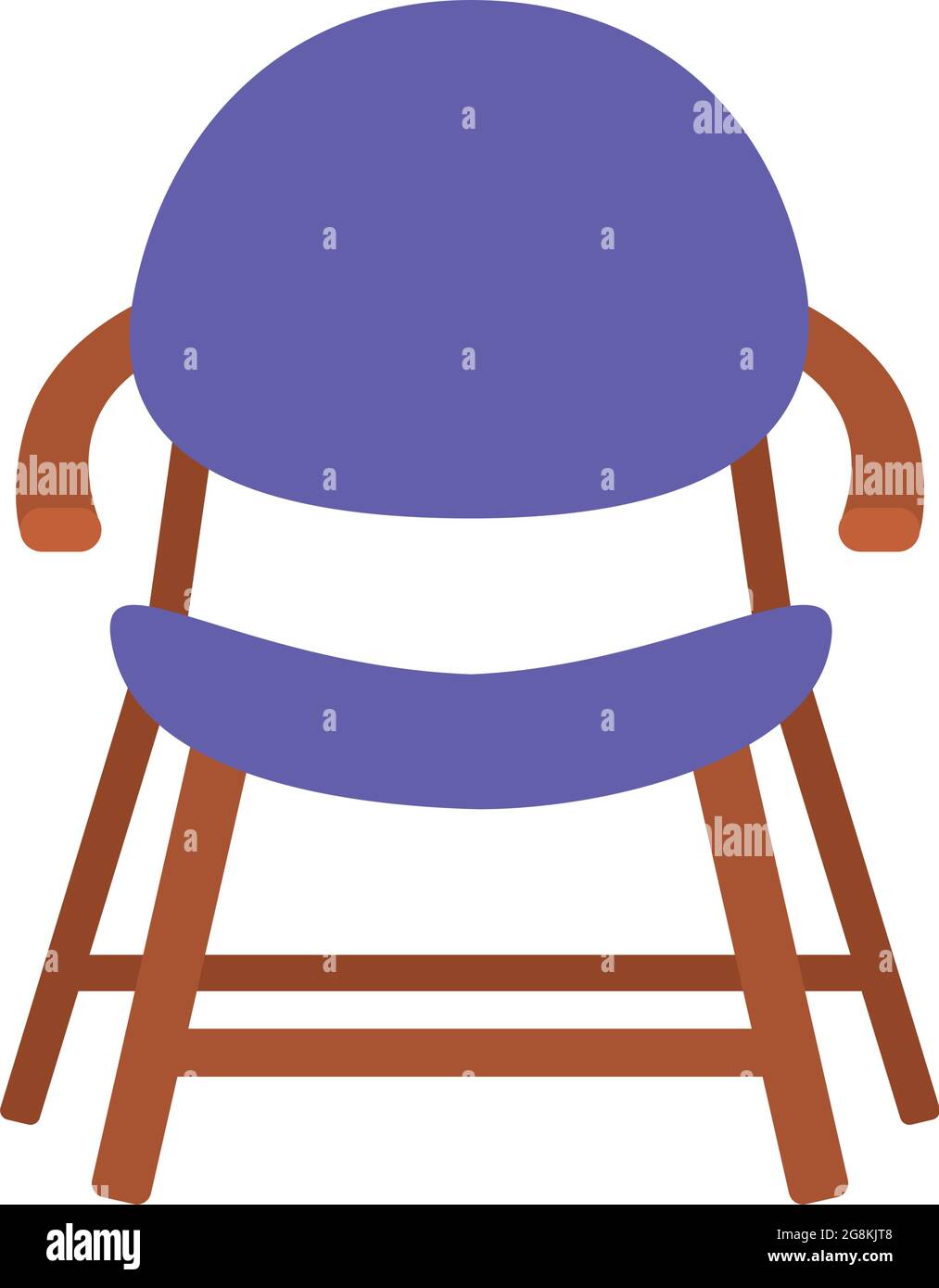 desk chair icon on white background Stock Vector Image & Art - Alamy