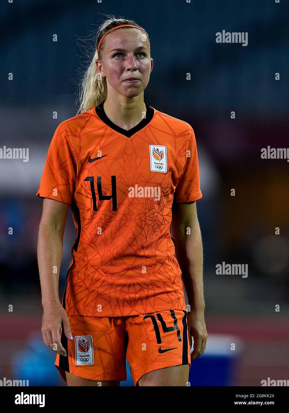 Rifu, Japan. 21st July, 2021. RIFU, JAPAN - JULY 21: Jackie Groenen of ...