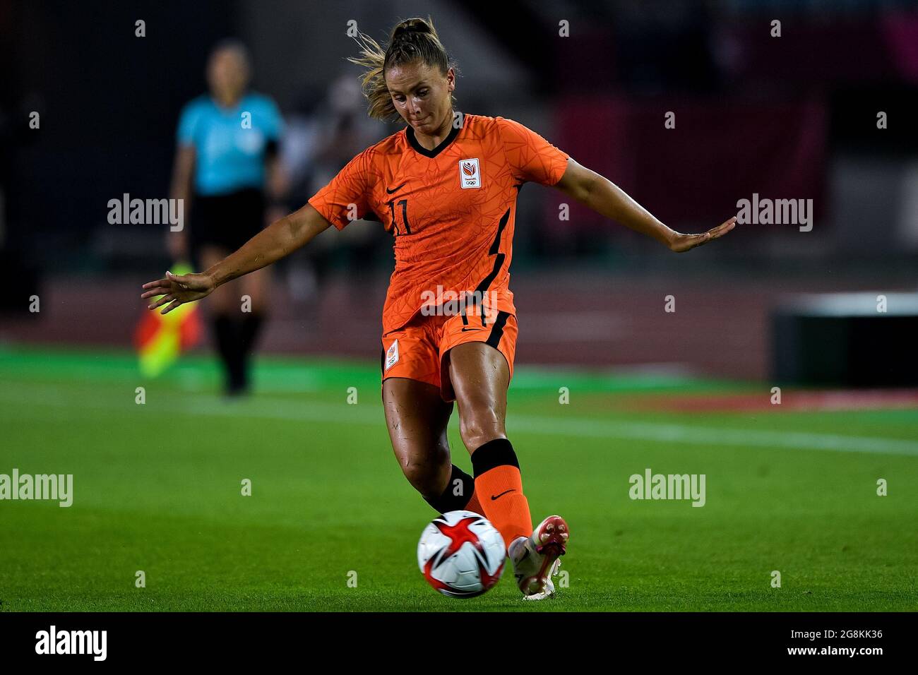 Rifu, Japan. 21st July, 2021. RIFU, JAPAN - JULY 21: Lieke Martens of ...
