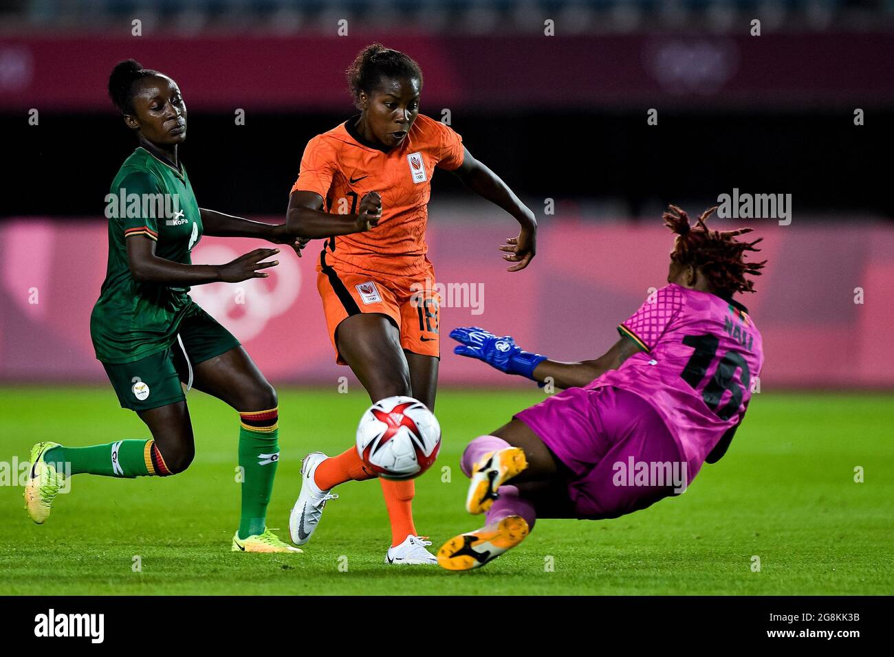 Rifu, Japan. 21st July, 2021. RIFU, JAPAN - JULY 21: Lineth Beerensteyn ...