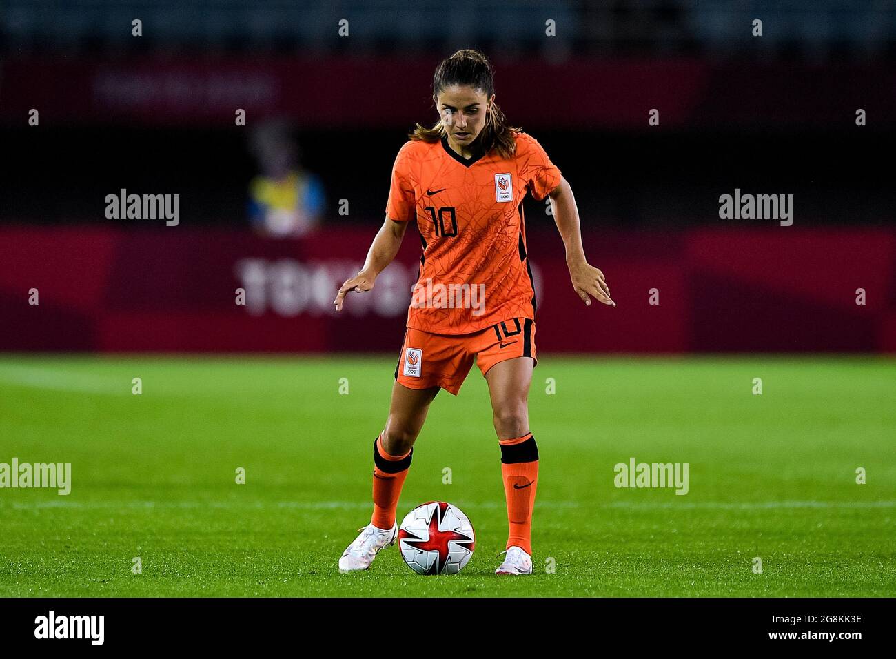Rifu, Japan. 21st July, 2021. RIFU, JAPAN - JULY 21: Danielle van de ...