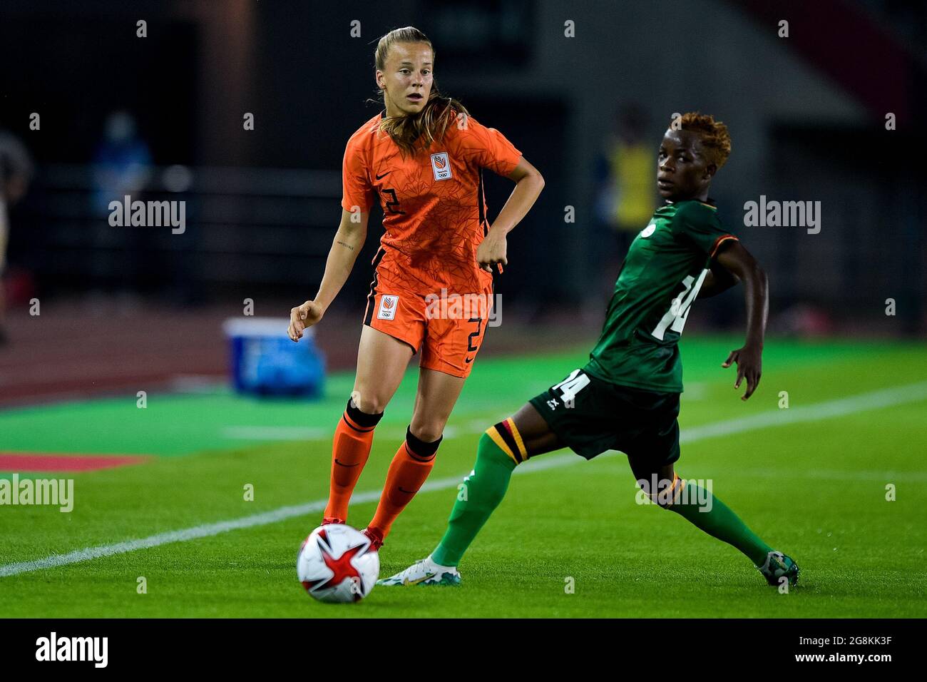 Rifu, Japan. 21st July, 2021. RIFU, JAPAN - JULY 21: Lynn Wilms of the ...