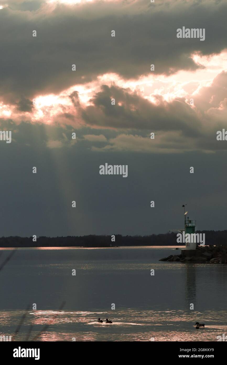 Ottawa river sunset hi-res stock photography and images - Alamy