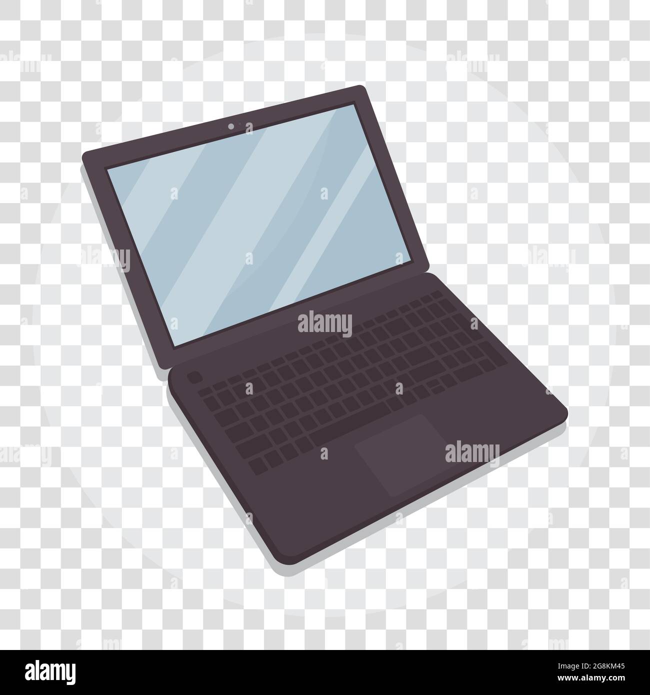 modern and thin laptop computer Stock Vector Image & Art - Alamy