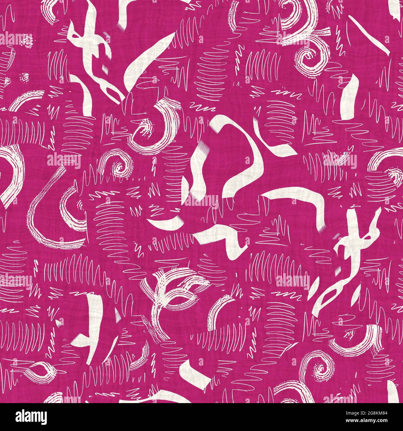 Seamless two tone hand drawn brushed effect pattern swatch Stock Photo ...