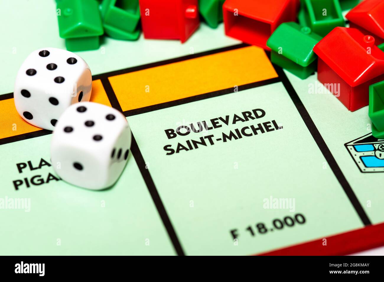 Boulevard saint michel monopoly hi-res stock photography and images - Alamy