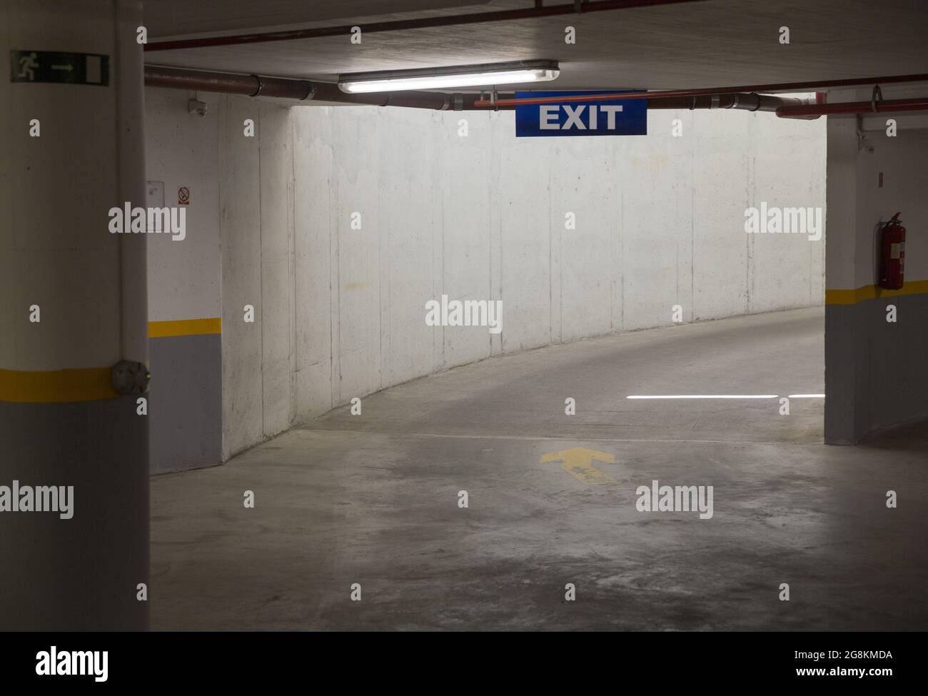 Underground parking exit hi-res stock photography and images - Alamy