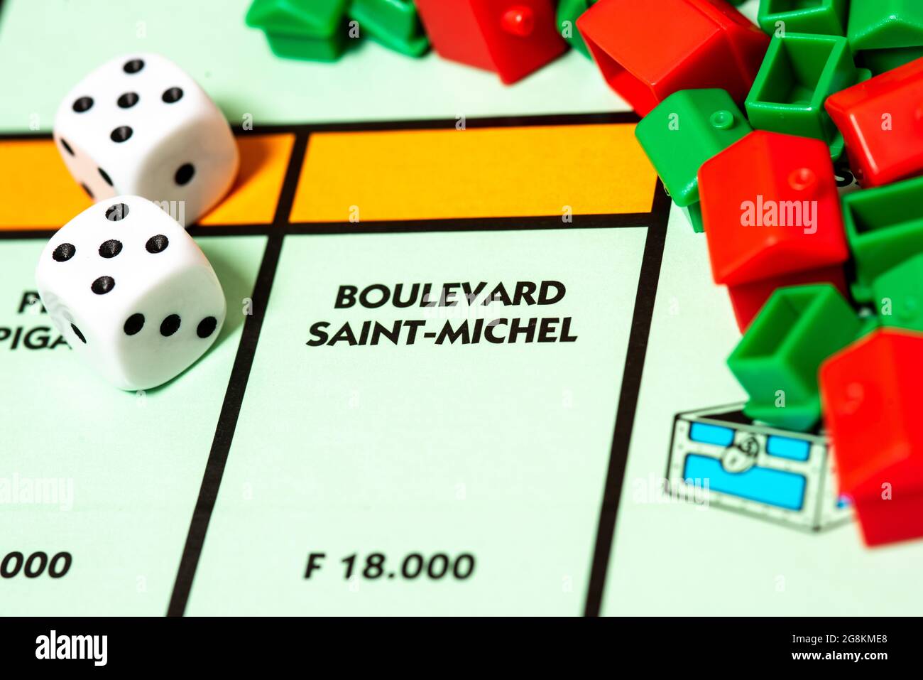 Boulevard saint michel monopoly hi-res stock photography and images - Alamy