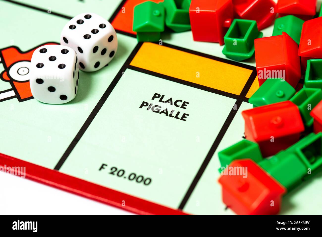 French version monopoly hi-res stock photography and images - Alamy
