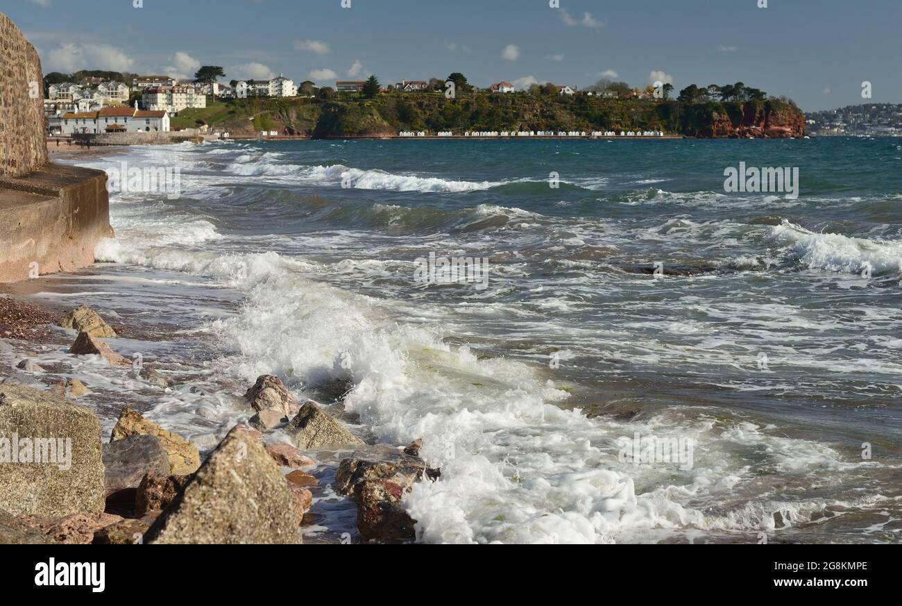 England devon goodrington sands promenade hi-res stock photography and ...