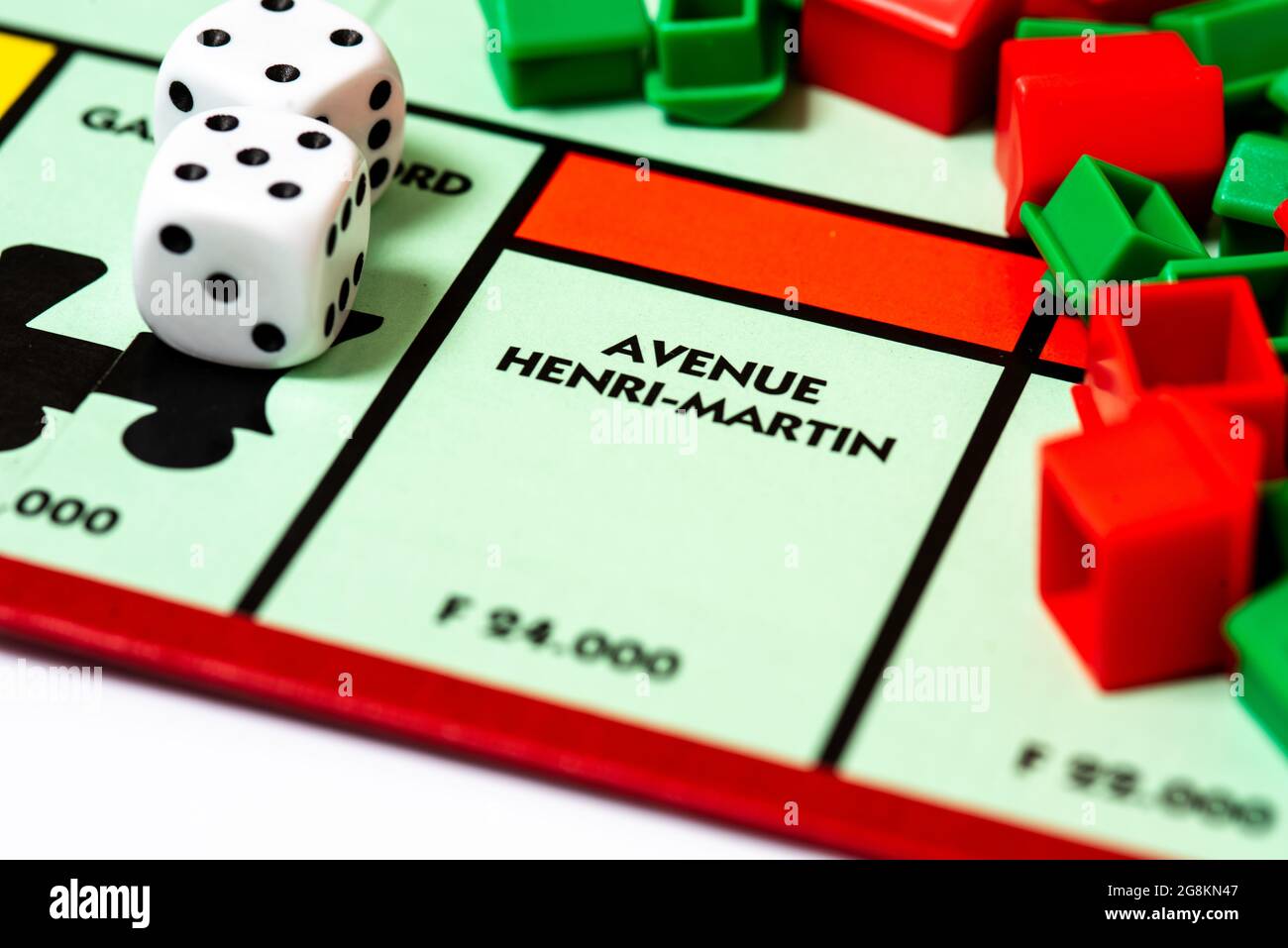 Paris monopoly hi-res stock photography and images - Alamy
