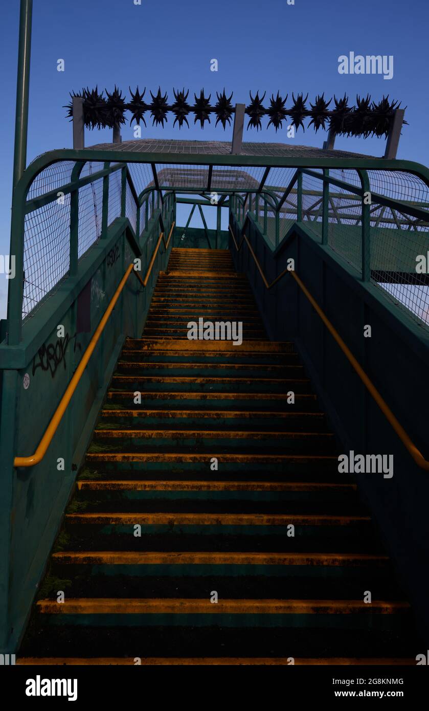 Flight stairs isolated on hi-res stock photography and images - Alamy