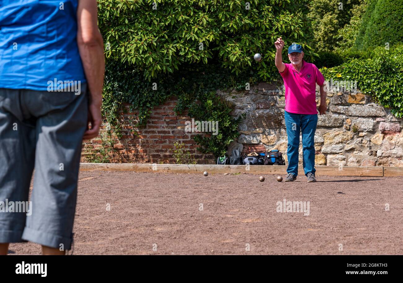 The rules of petanque hi-res stock photography and images - Alamy