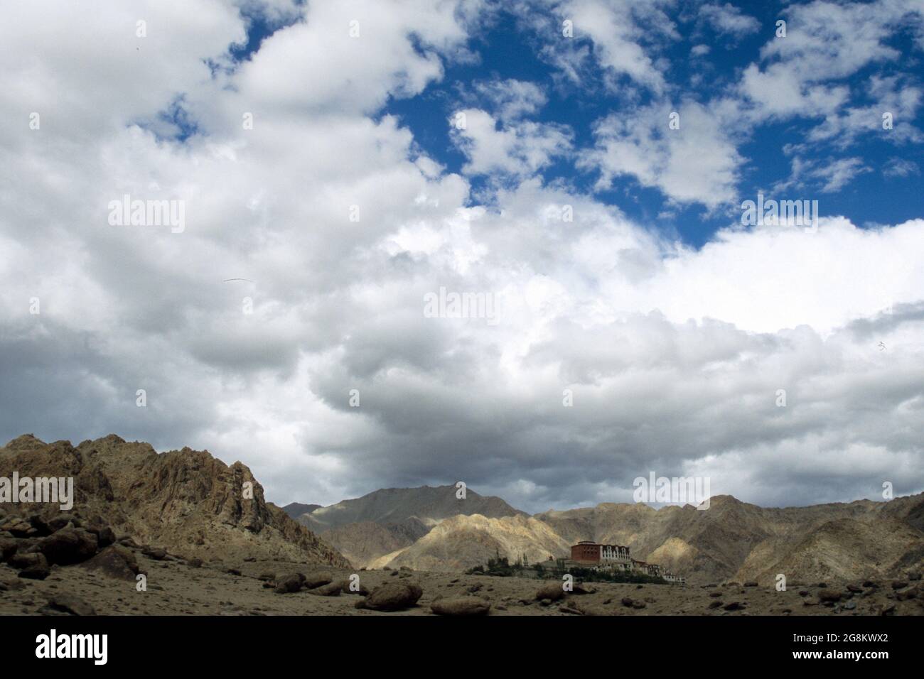 Spituk monastery in Ladakh India Stock Photo - Alamy