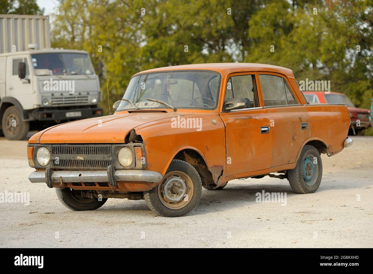 Moskvitch car hi-res stock photography and images - Alamy