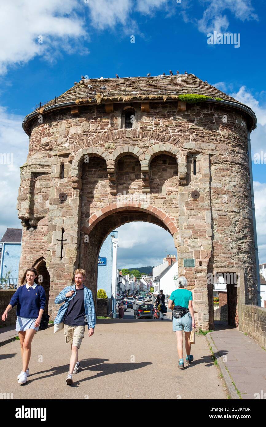 Monmouth gate tower hi-res stock photography and images - Alamy