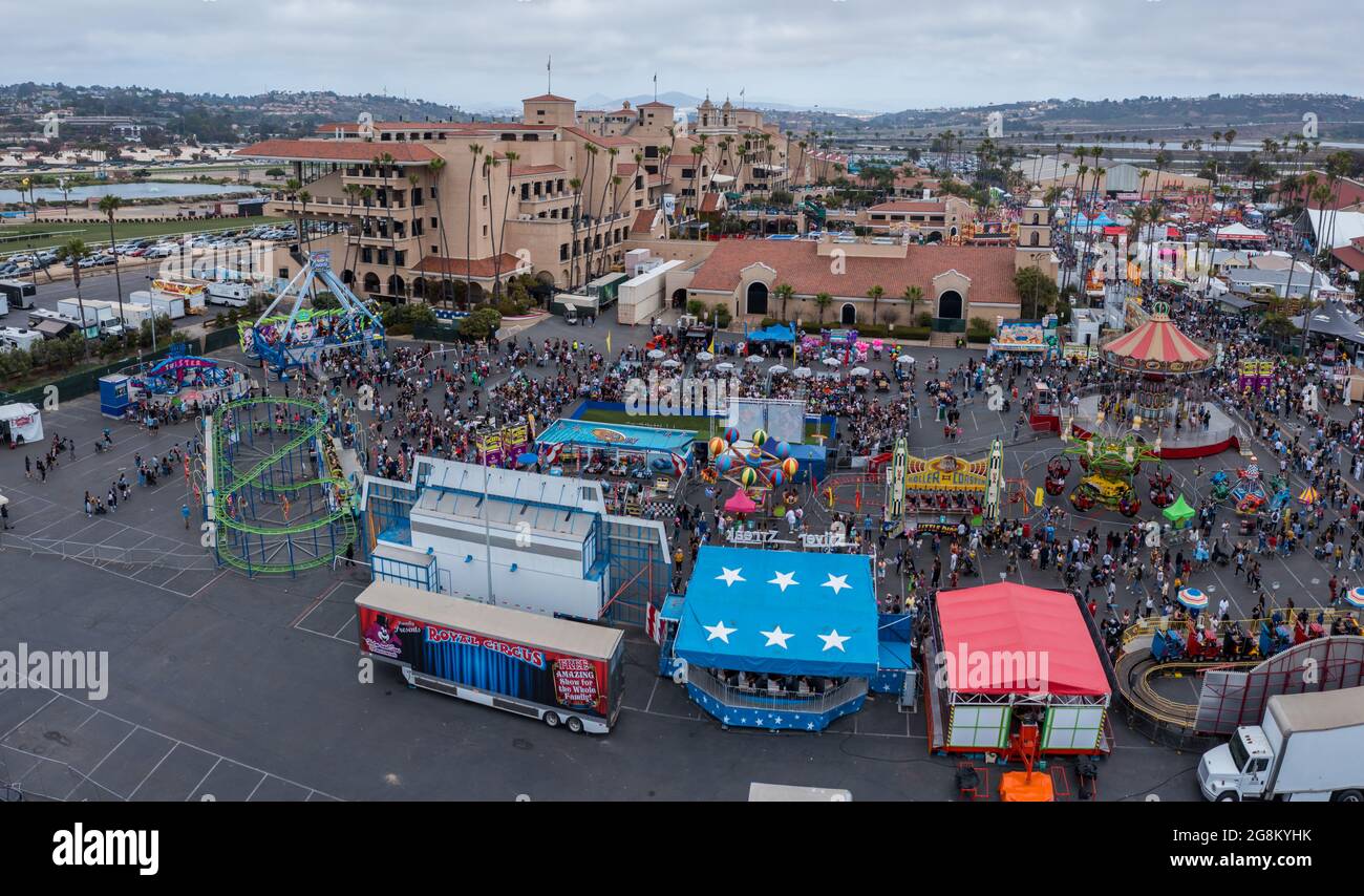 Del mar fairgrounds california hi-res stock photography and images - Alamy
