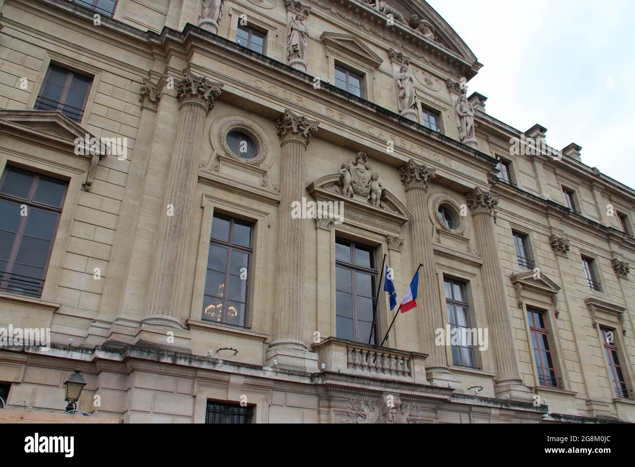 court of cassation in paris in france Stock Photo - Alamy