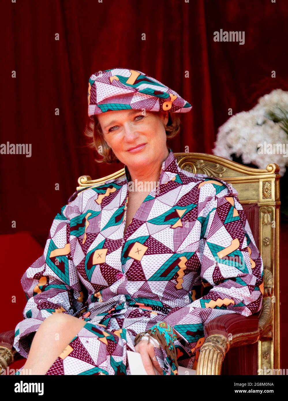 Princess delphine of belgium hi-res stock photography and images - Alamy